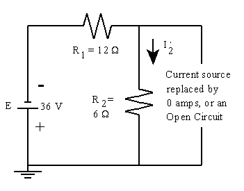 The only active part of the circuit remaining is a single loop. It is ...